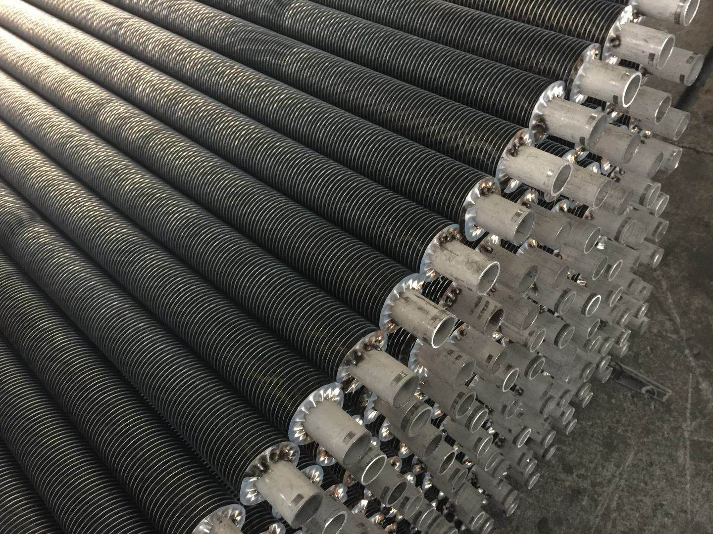 Crimped Finned Tube | Continuous Spiral Crimped Fin Tube
